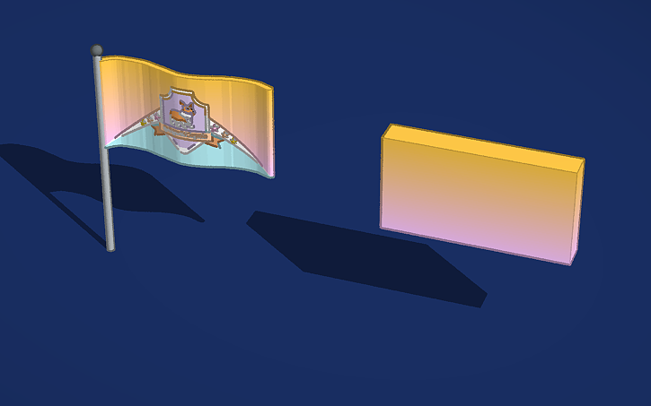 3D design Corgisrcute Flag | Tinkercad