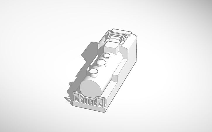 3D design SBB E 3/3 Electric Steam Engine - Tinkercad
