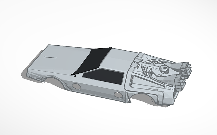 3D design 1/8 Scale rc shell - Tinkercad