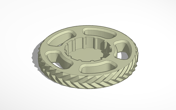 3D design Anycubic i3 Mega Verstellraeder Plattform - Tinkercad
