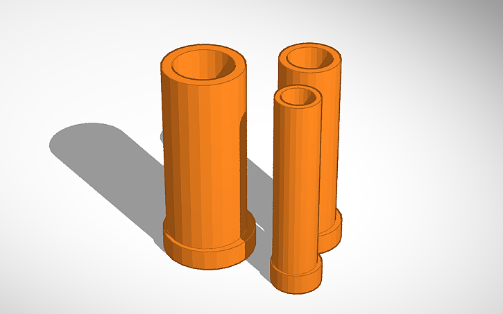 3D design Extending rod - Tinkercad