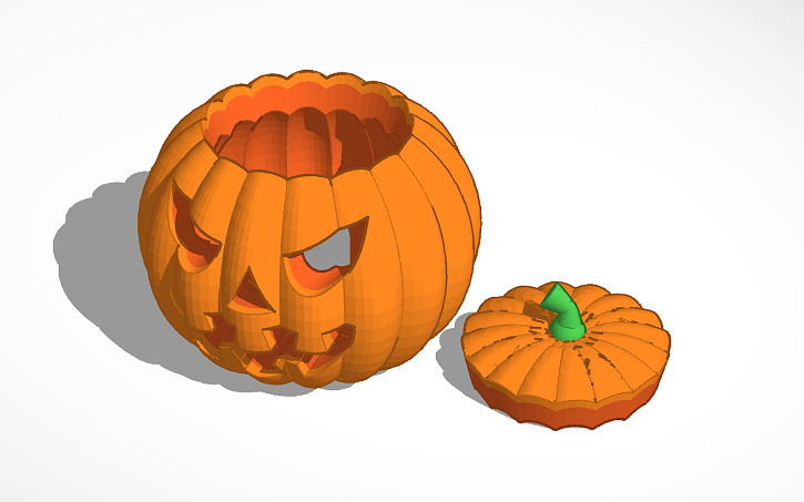3D design Classic Jack o' Lantern - Tinkercad