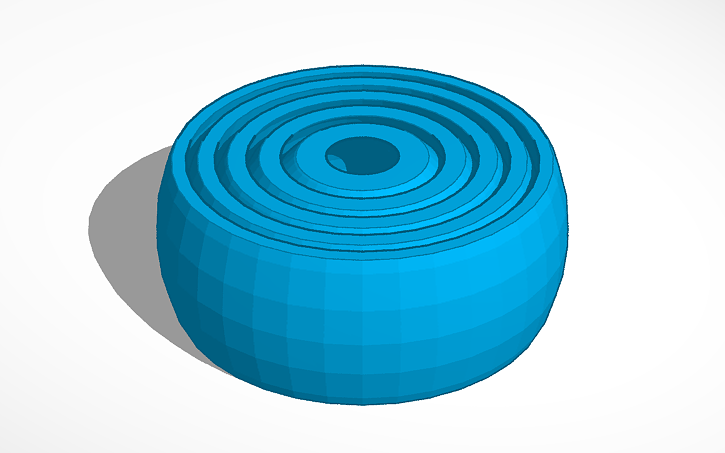 3D design Fidget Circle - Tinkercad
