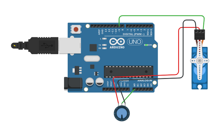 Circuit Design Arduino Cod 1 Tinkercad