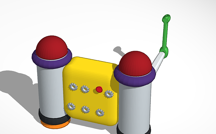 3D design Jetpack | Tinkercad