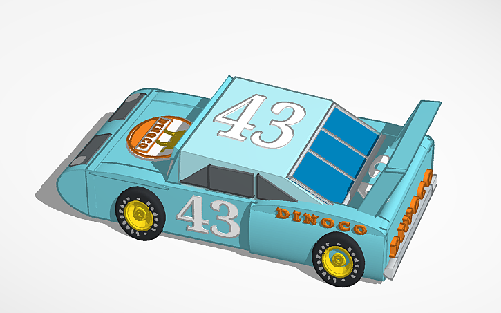 3D design Rey dinoco - Tinkercad