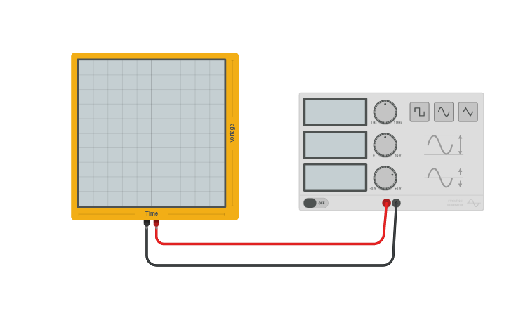 Circuit design 12S16723 oscilloscope 2 | Tinkercad