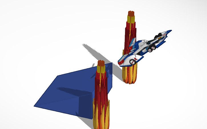 3D design Jet Car - Tinkercad