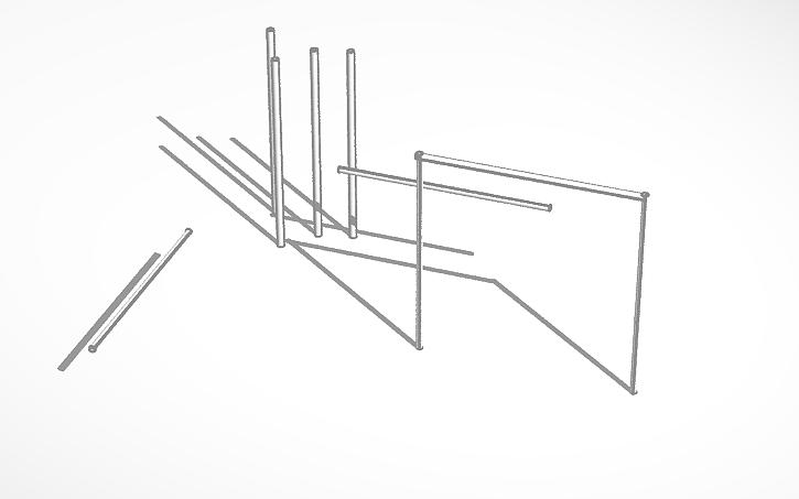 3D design Straw Tower Challenge - Tinkercad