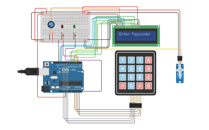 Circuit design Assignment 6 Hard - Tinkercad