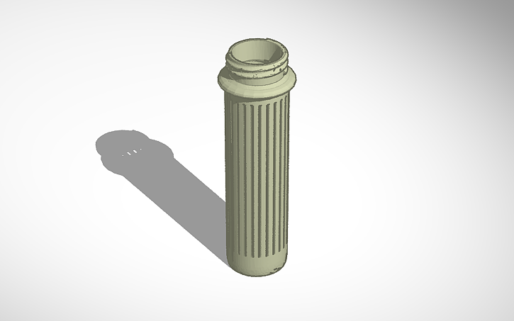 3D design filter - Tinkercad
