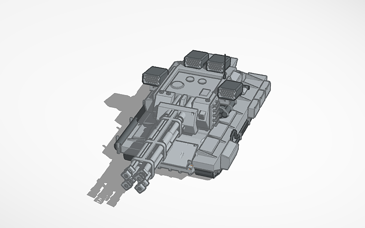 3D design Leerat-Delair M500A2 (Modernized) - Tinkercad