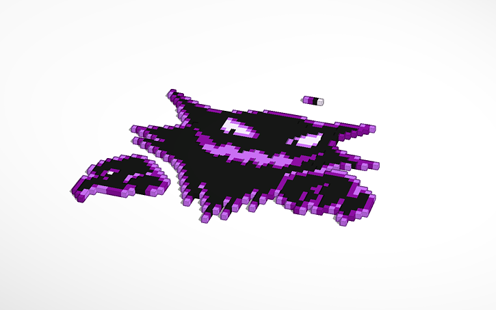 3D design Haunter Pokemon Yellow - Tinkercad