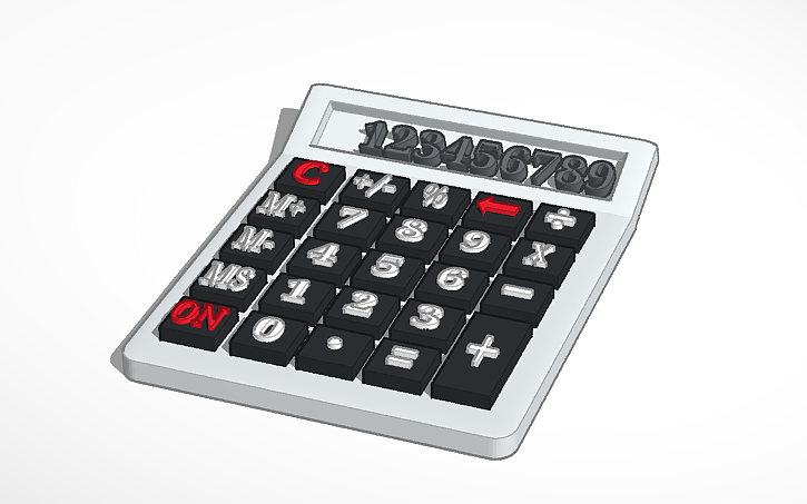 3D design Calculator | Tinkercad