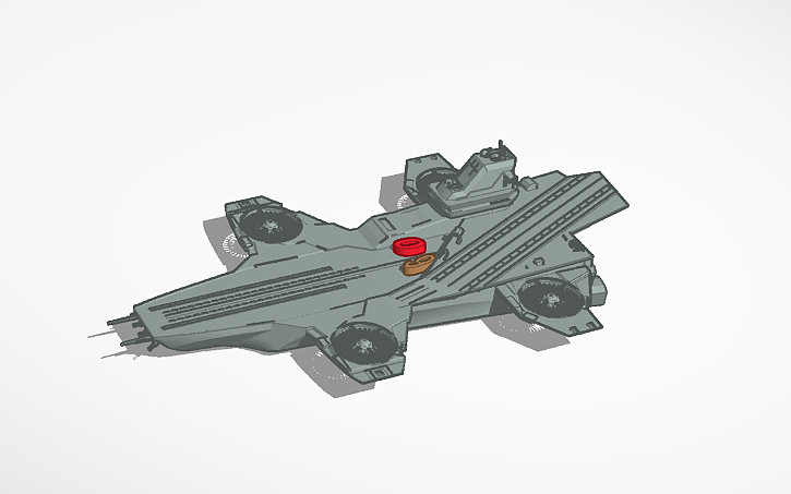 3D design helicarrier - Tinkercad