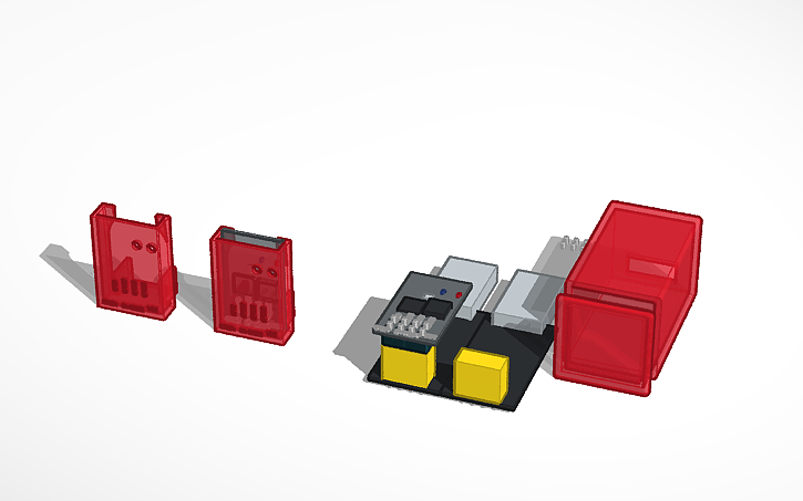 3d Design Esp8266 Esp 01 Tinkercad