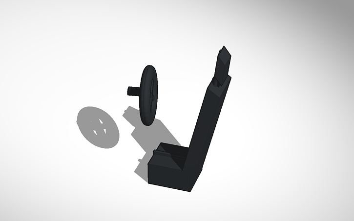 3D design seat for car - Tinkercad