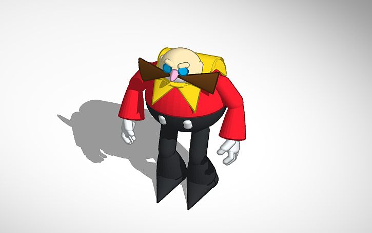 3D design Classic Dr. Eggman - Tinkercad