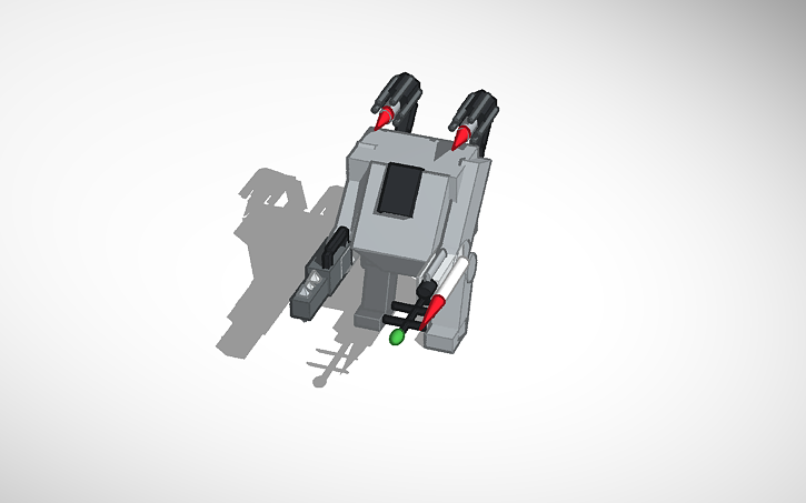 3D design Awesome mech - Tinkercad