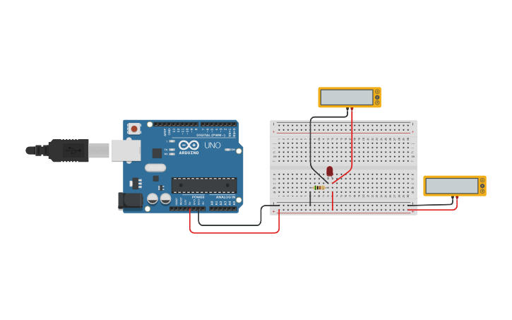 Circuit design infomed22023 LED resistor em serie aula 15092023 aceso ...