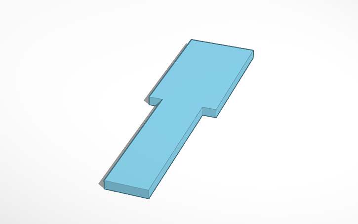 3D design Sensor Support - Tinkercad