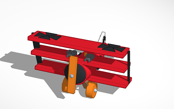 3D design Copy of red baron-baron von richthofen | Tinkercad