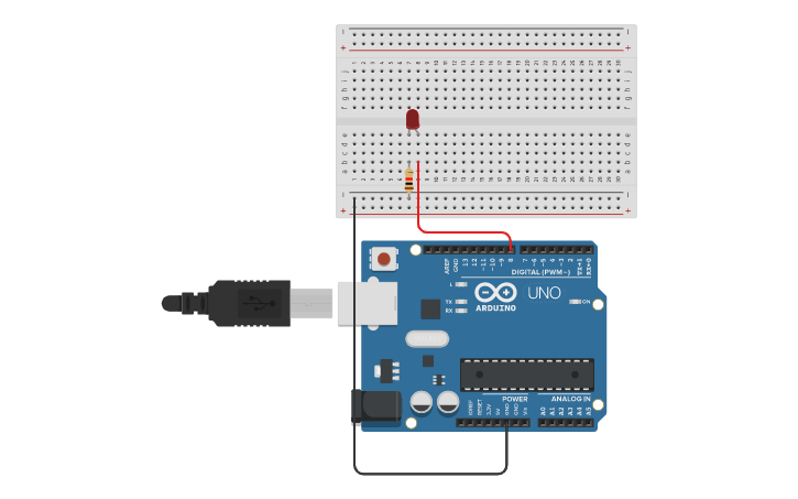 Circuit design Arduino - Act 2 | Tinkercad