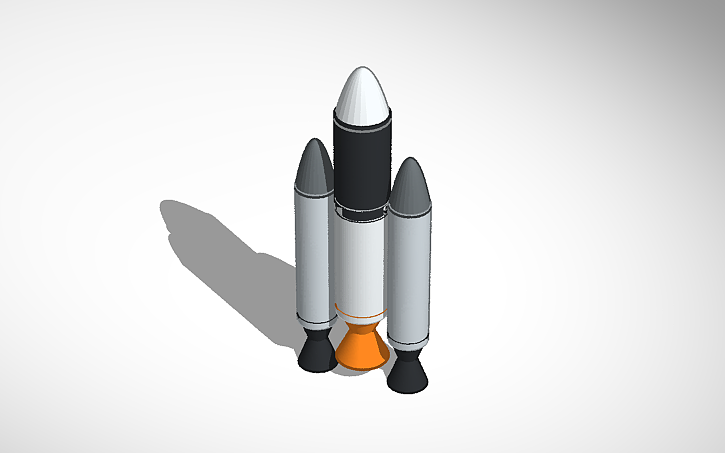 3D design Rocket Launcher - Tinkercad