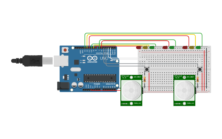 Circuit design Microcontroller Group Assignment - Tinkercad