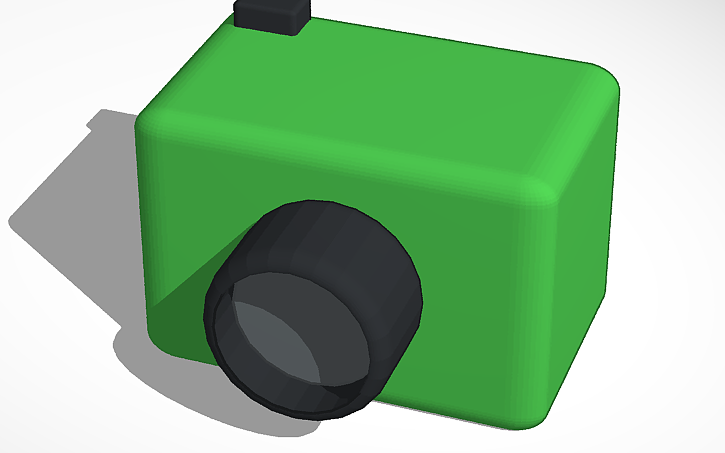 3D design camera | Tinkercad