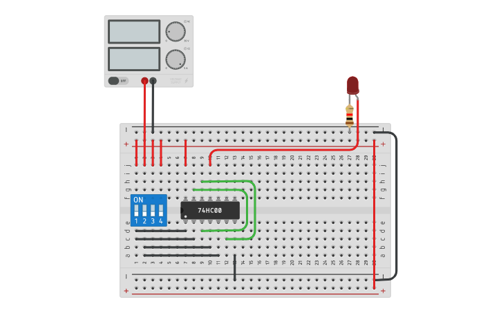 Circuit Design Or Gate Tinkercad