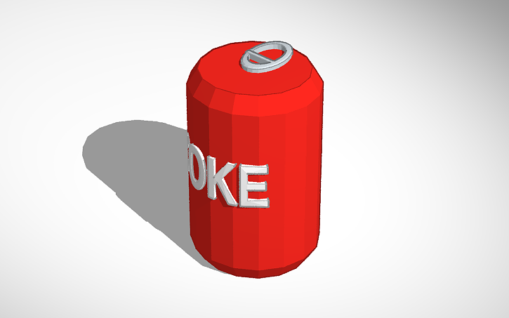 3D design coke can | Tinkercad