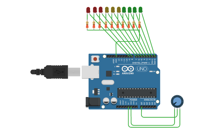 Circuit design Proyecto EGI - Arquitectura de Computadoras | Tinkercad