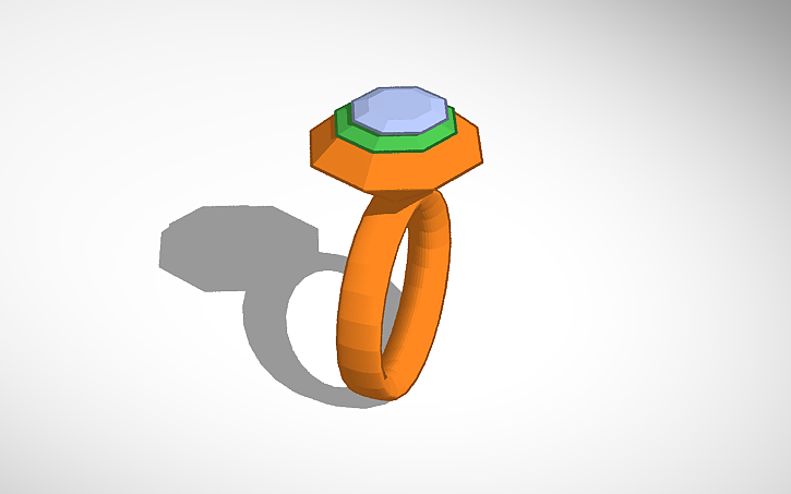 3D design Beautiful Ring | Tinkercad