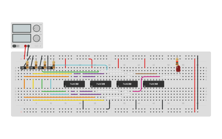 Circuit design Juan - Fireplace - Tinkercad