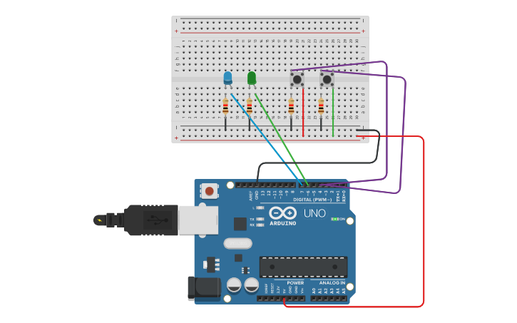 Circuit design lab 4 - Tinkercad
