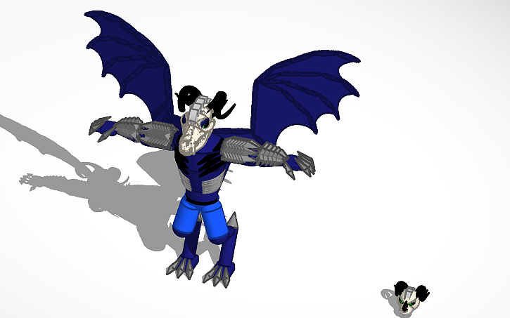 3d Design Kaiju Dexter Tinkercad