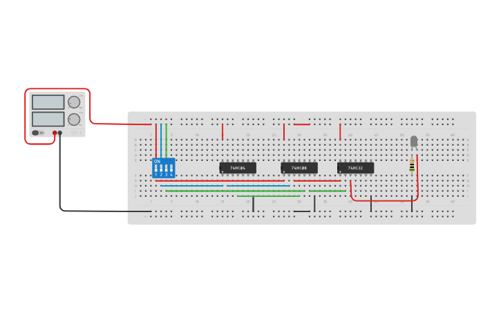 Circuit design Work 5 | Tinkercad