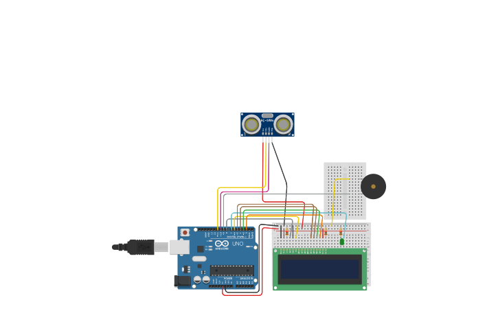Circuit Design Sensor Jaga Jarak Untuk Mendukung Social Distancing