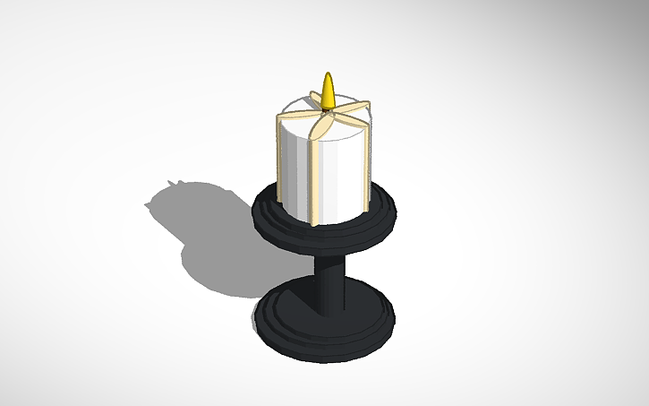 3D design Anybody gonna blow out the candle?! - Tinkercad