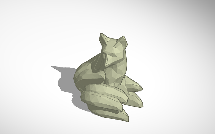3D design Nine Tails - Tinkercad