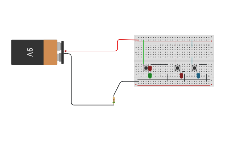 Circuit design Robótica desafío 3 | Tinkercad