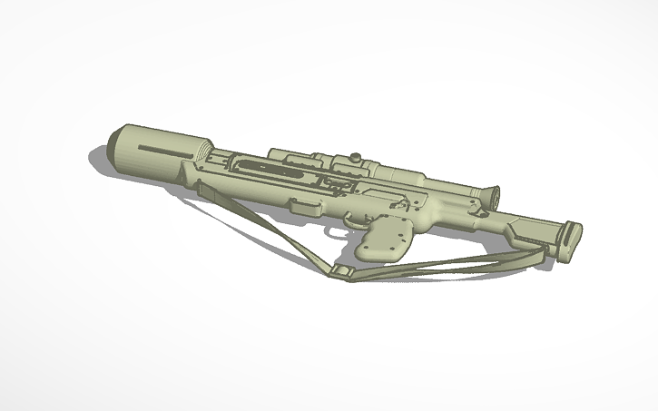 3D design Stun Weapon - Tinkercad