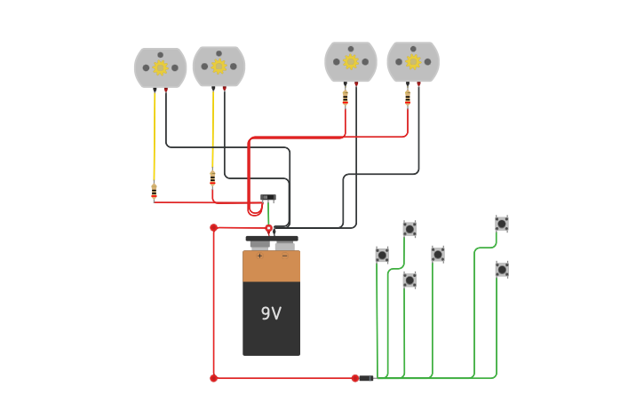 Circuit Design Drone Tinkercad