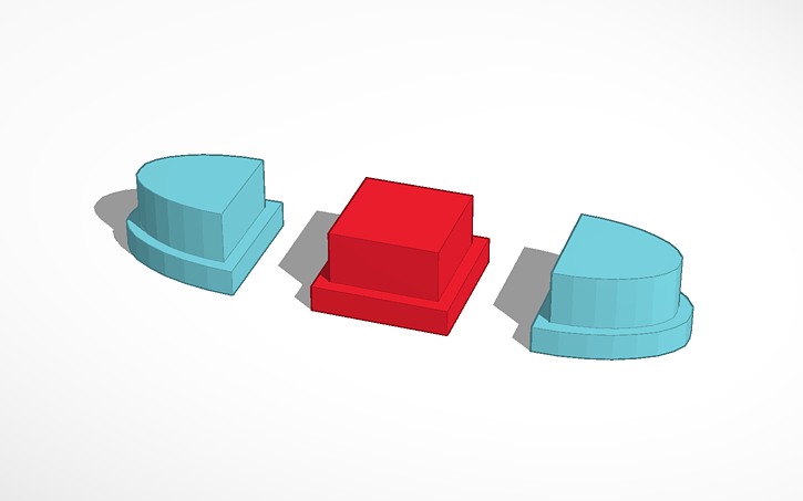 3D design Arduino Vario Buttons - Tinkercad