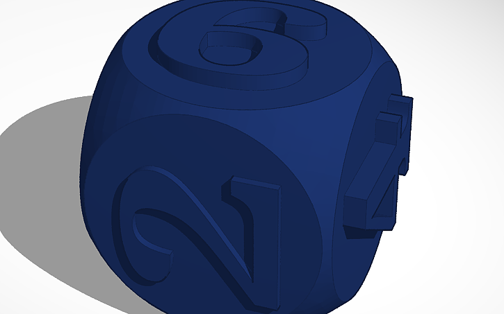 3D design noppa | Tinkercad