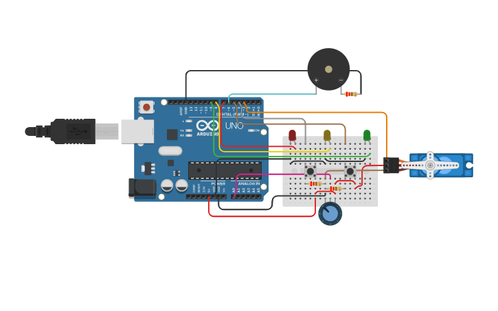 Circuit design KIT ALERTA DE RUIDO Sensor de Sonido (ky-038) - Tinkercad