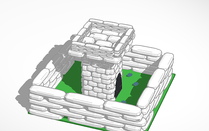 3D design The Shiny Castle | Tinkercad
