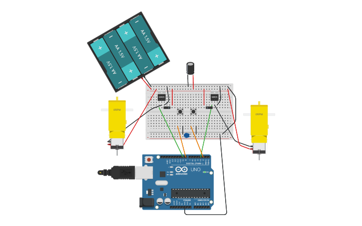 Circuit design Exam 1 - Cody Steiner | Tinkercad