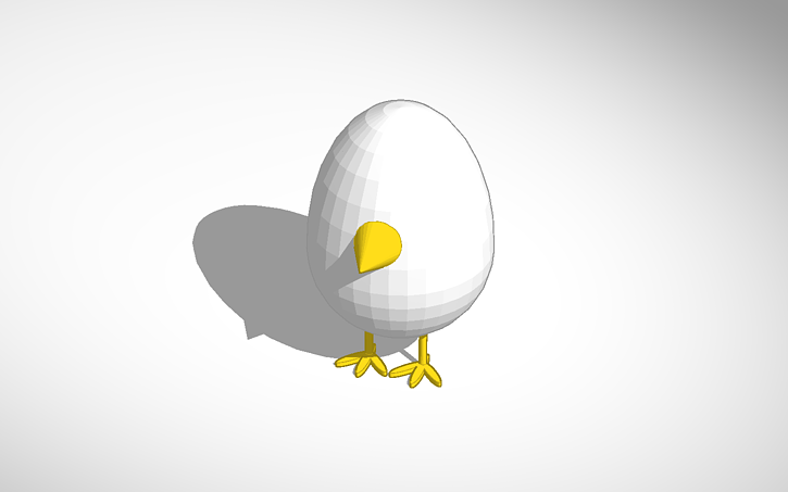 3D design eggy | Tinkercad
